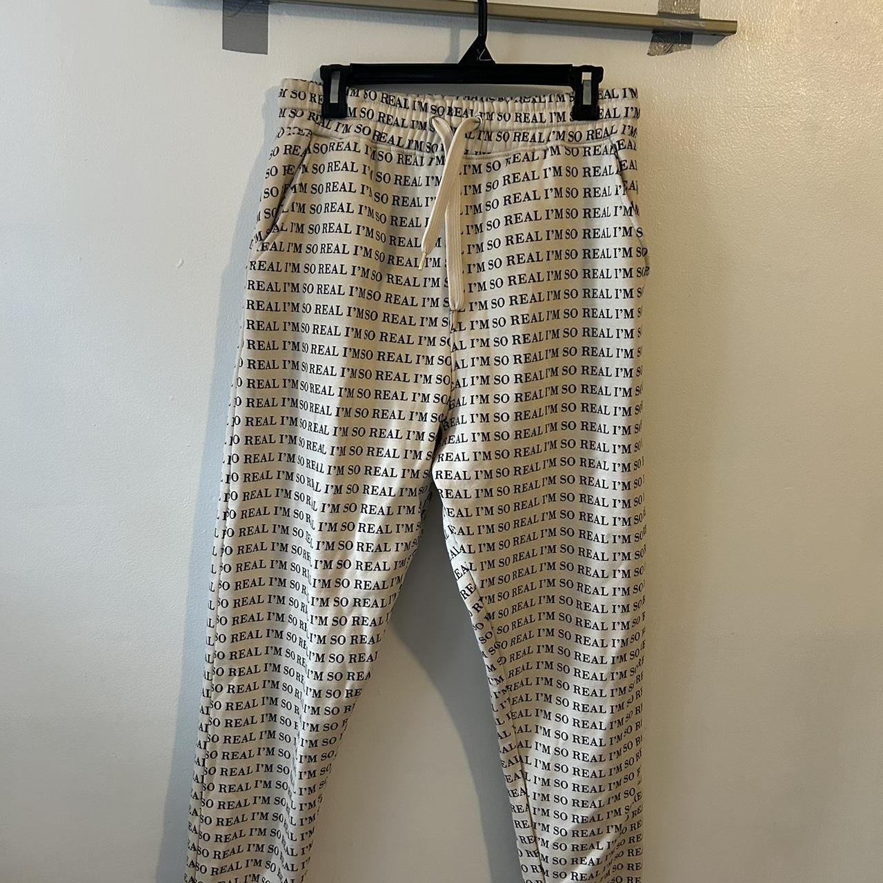 Missy Empire IM SO REAL Sweatpants. Never... - Depop